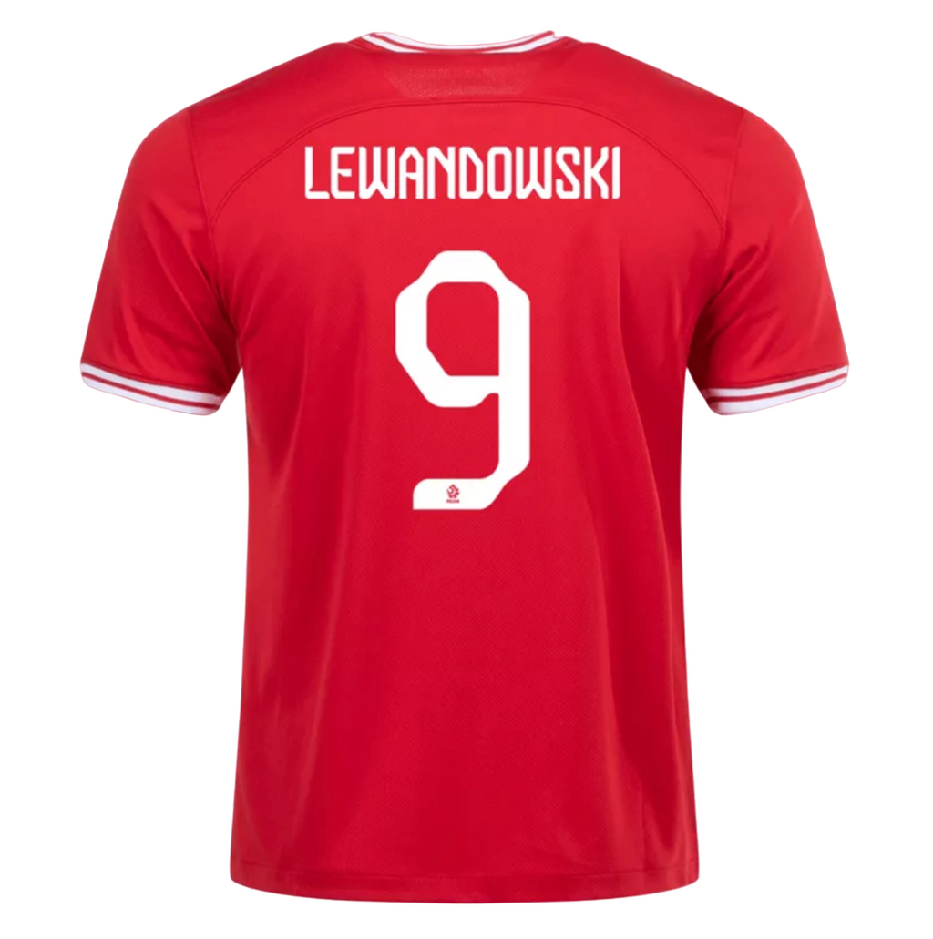 Robert Lewandowski Replica Poland Away Jersey 2022 – World Of Soccer U.S.