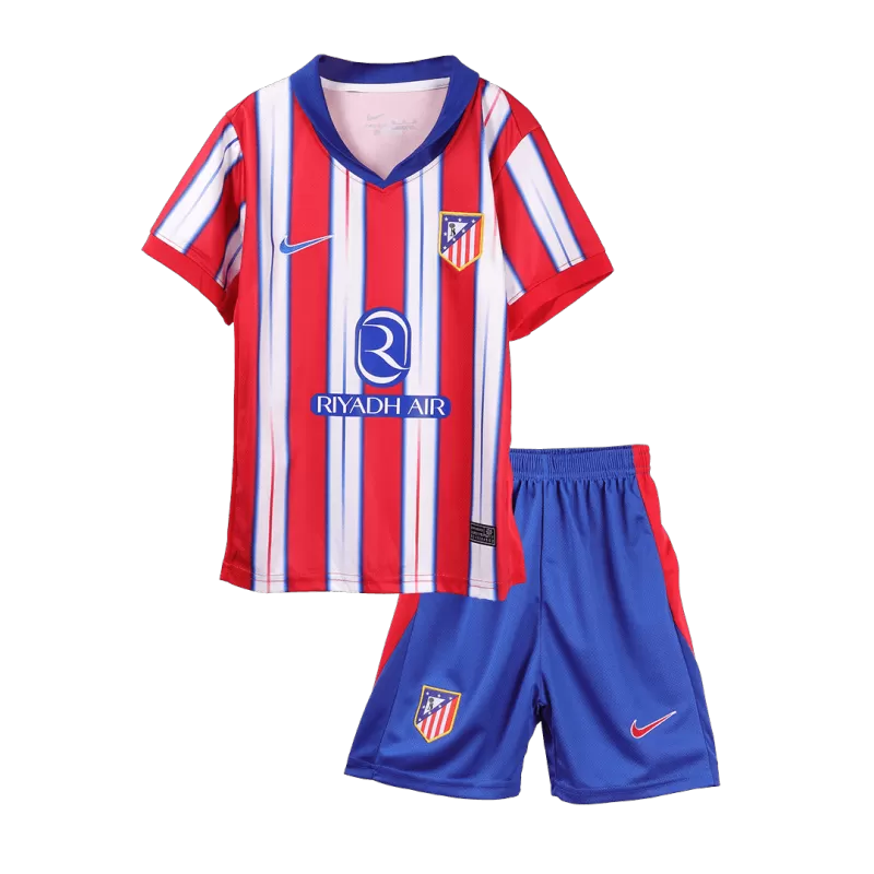 Kid's Atletico Madrid Home Kit 24/25 – World Of Soccer U.S.