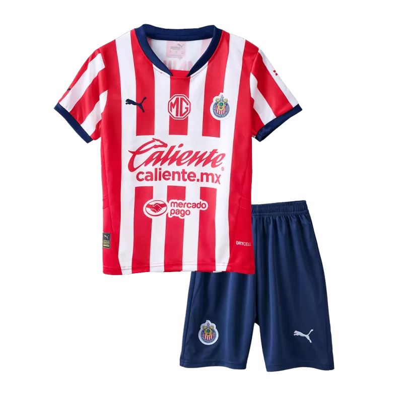 Kid's Chivas Home Kit 24/25 – World Of Soccer U.S.